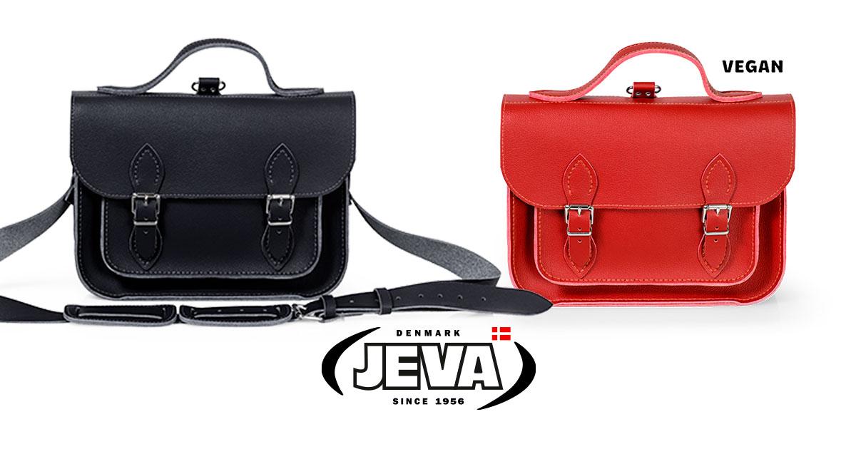 JEVA SATCHEL - en vegansk, håndsyet taske-nyhed fra JEVA